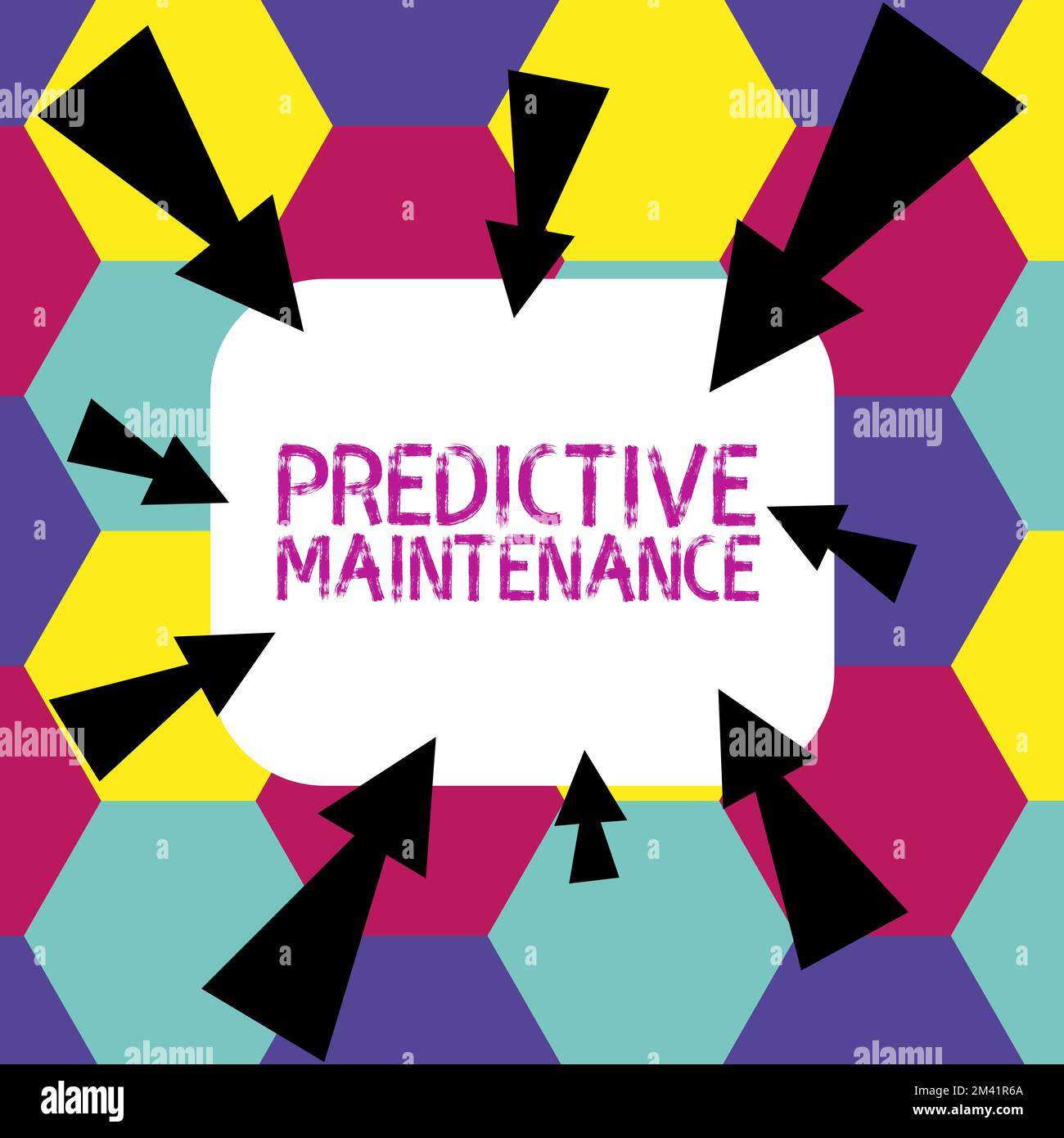 Text sign showing Predictive Maintenance. Word for Predict when ...