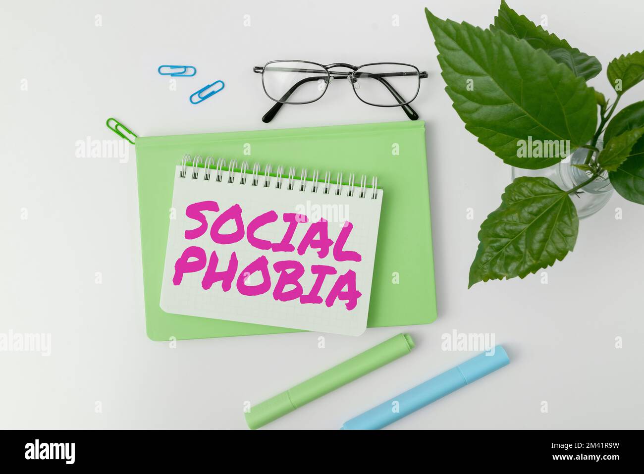 Conceptual display Social Phobia. Business idea overwhelming fear of ...