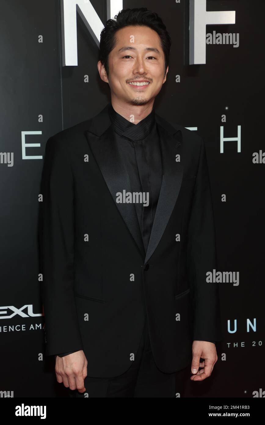 17 December 2022 -Beverly Hills, California - Steven Yeun ...