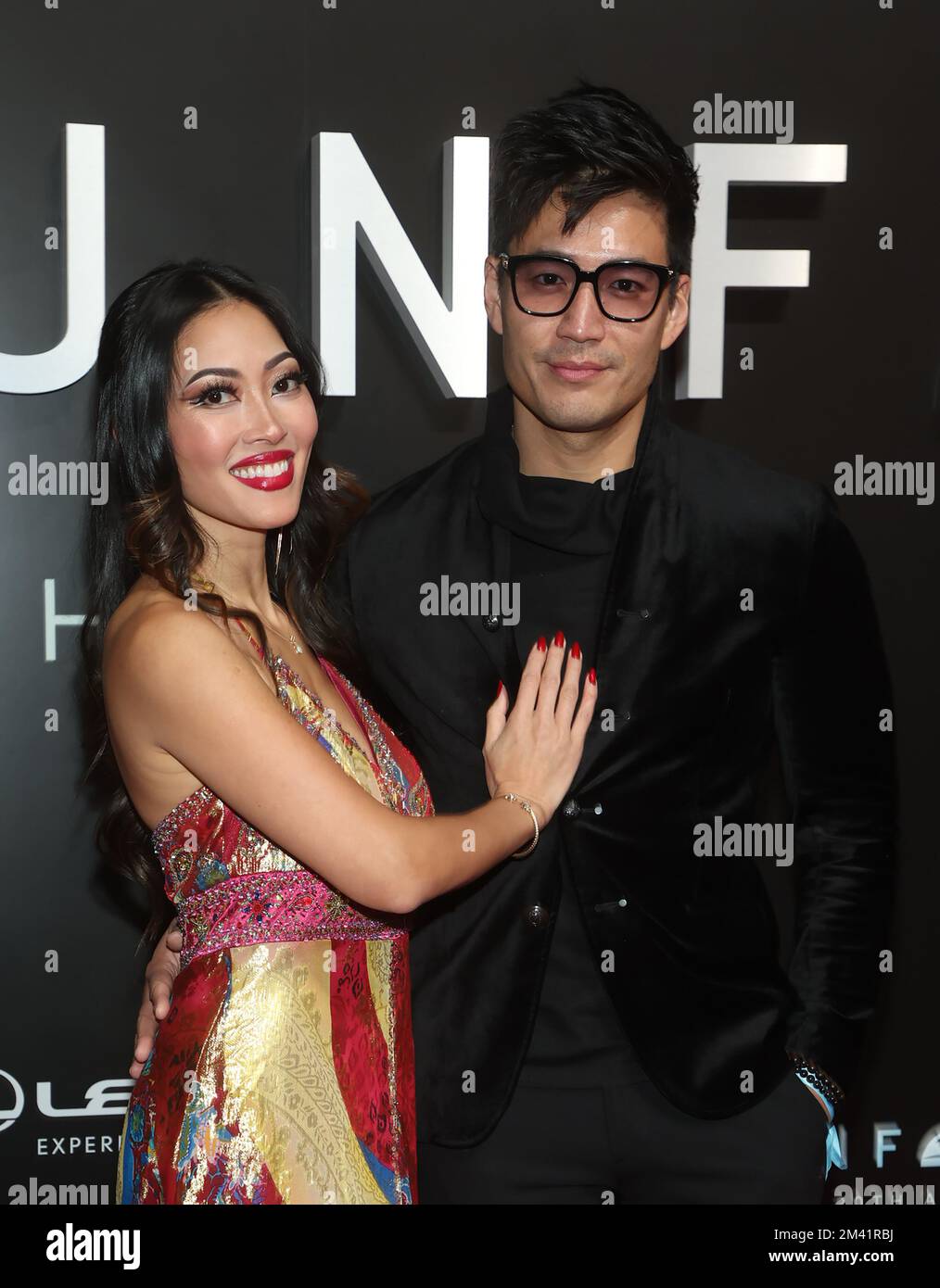 17 December 2022 -Beverly Hills, California - Devon Diep,Kevin Kreider ...