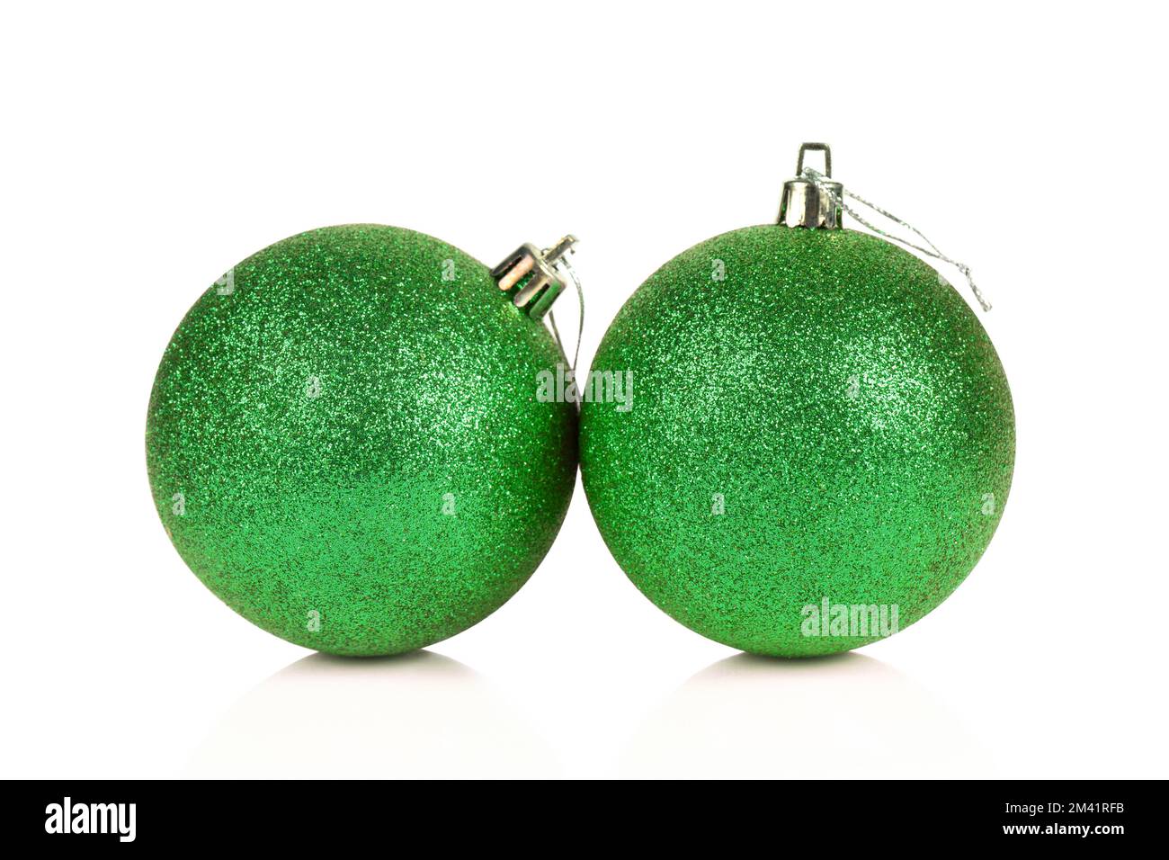 White background two balls Cut Out Stock Images & Pictures - Alamy