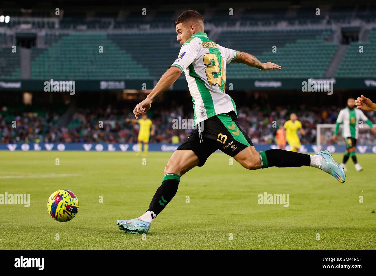 Seville, Spain. 17th Dec, 2022. Aitor Ruibal (24) of Real Betis seen ...