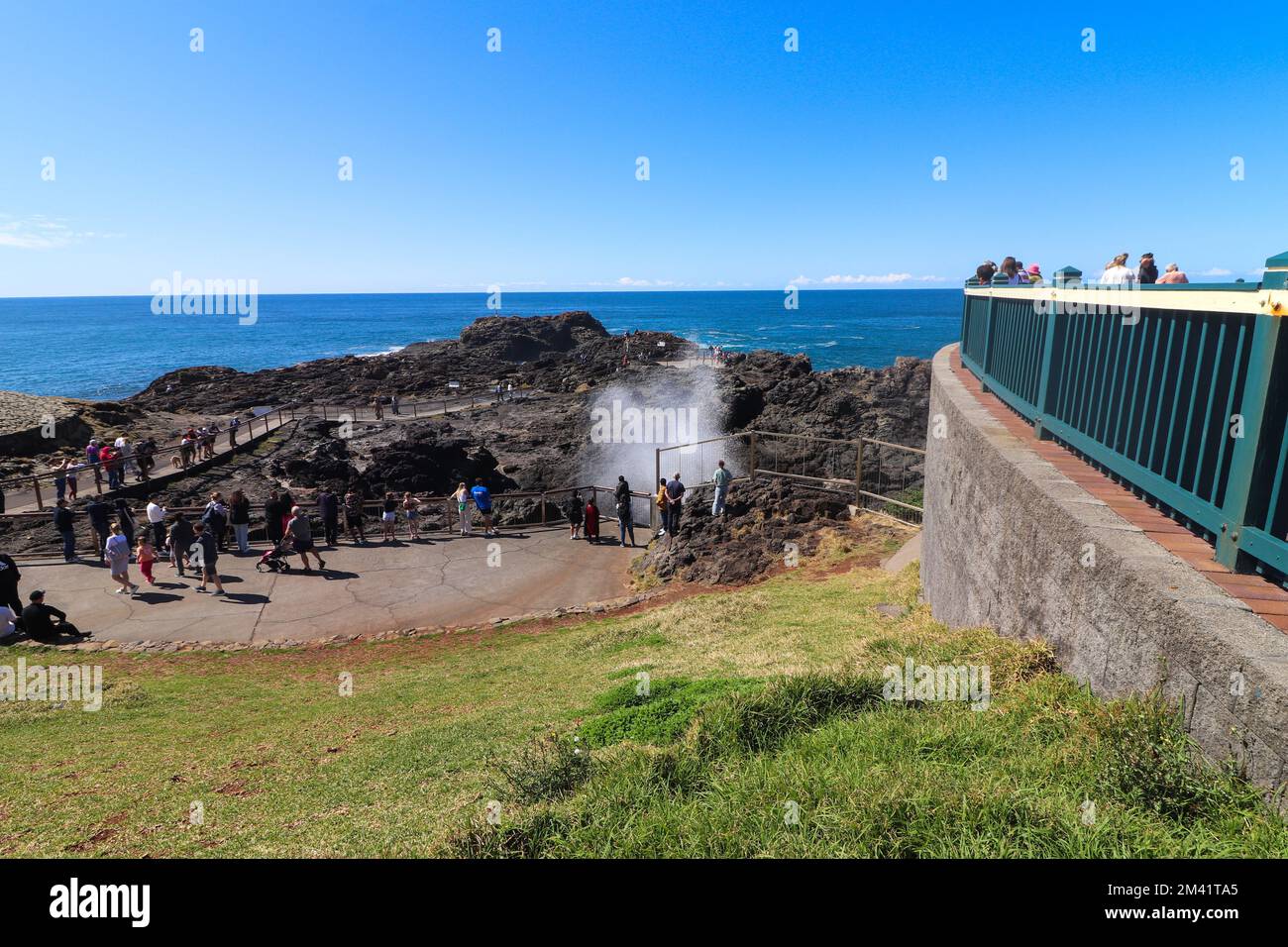 Famous kiama blowhole hi-res stock photography and images - Alamy