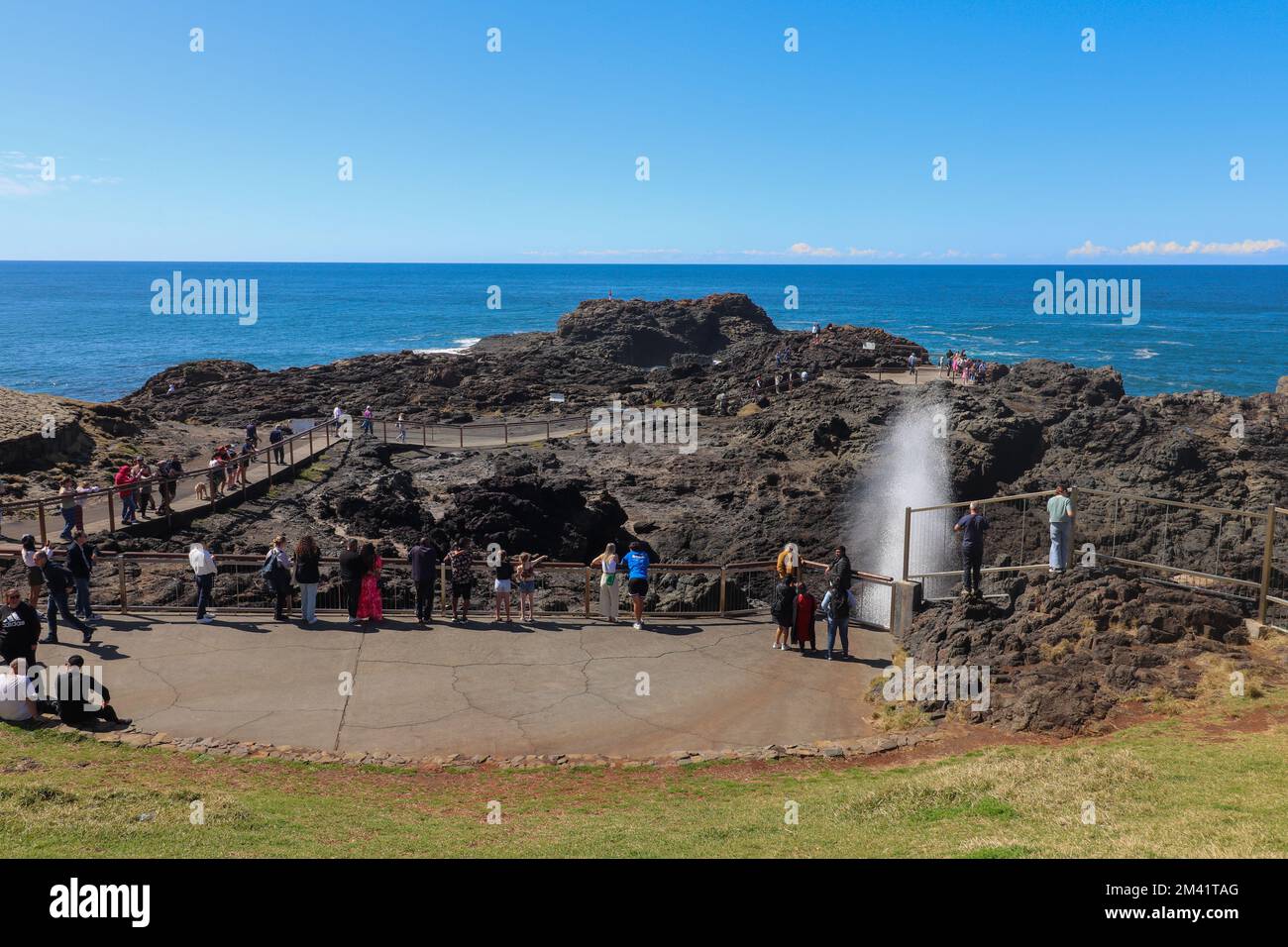 Famous kiama blowhole hi-res stock photography and images - Alamy