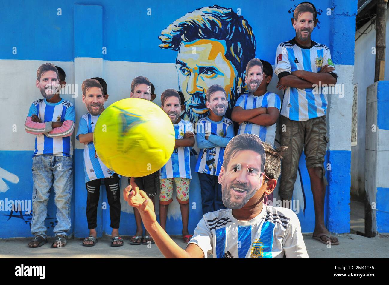 Non Exclusive: 18 December 2022 in Sylhet-Bangladesh: Young crazy fans ...