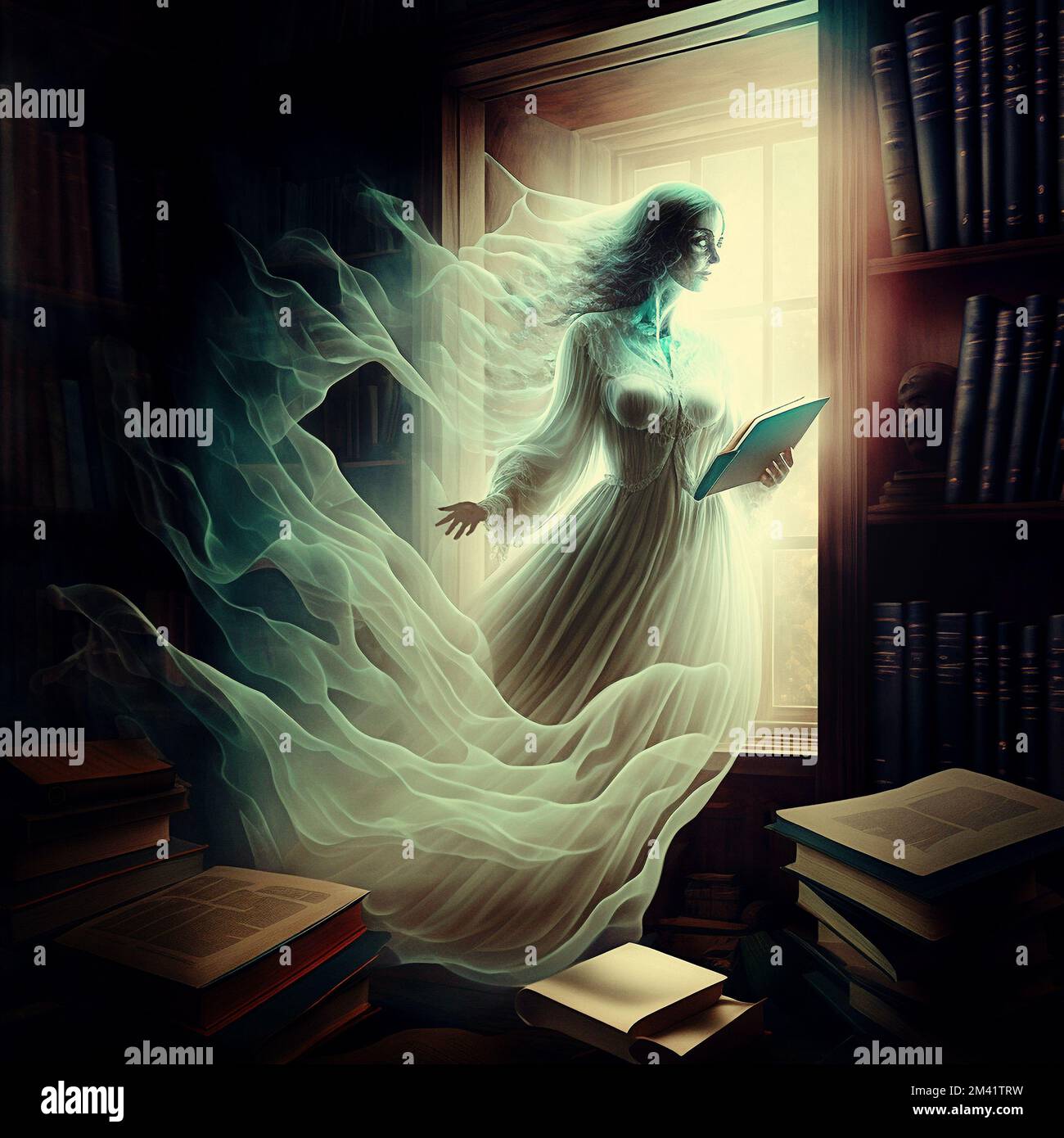 Lady haunting hi-res stock photography and images - Alamy