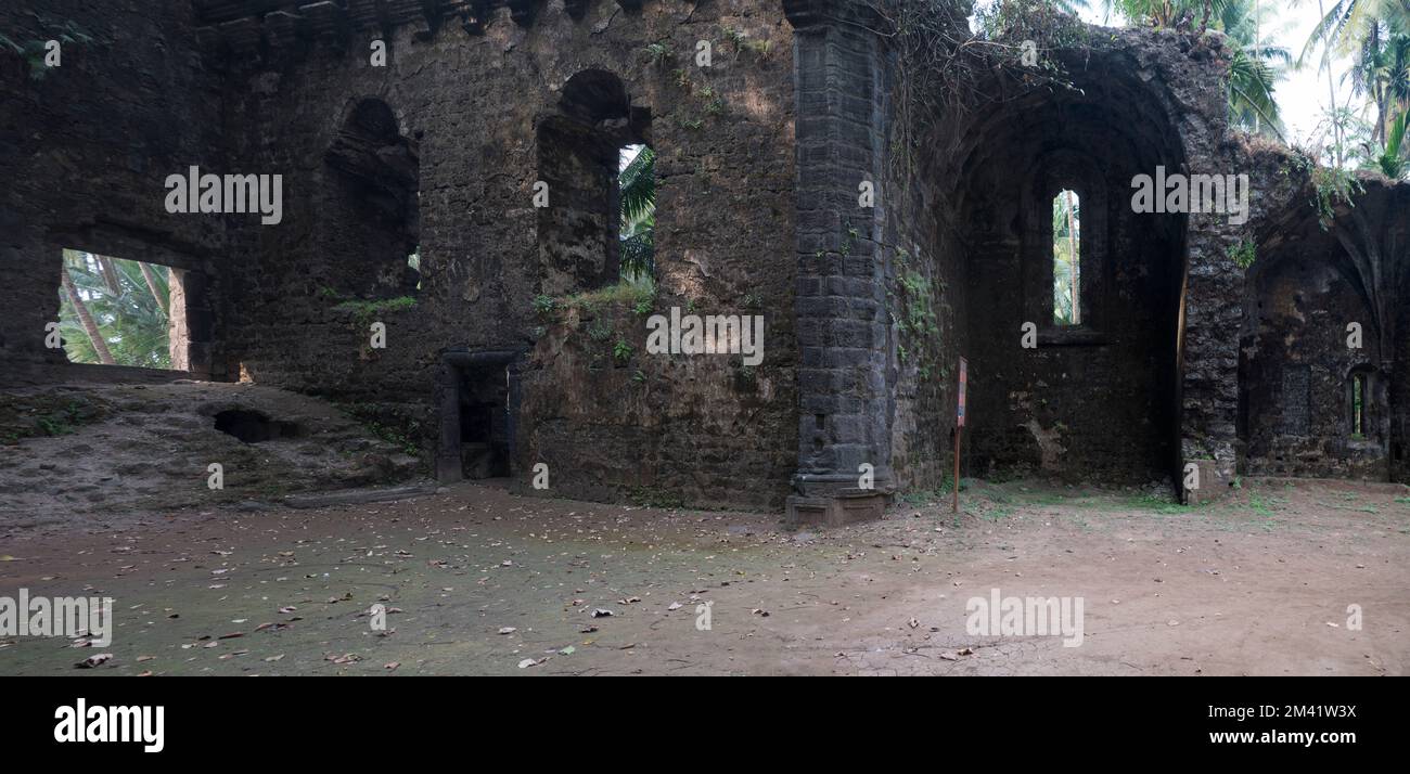 Ruins of Saint Dominican Church and Convent at Revdanda Fort near ...
