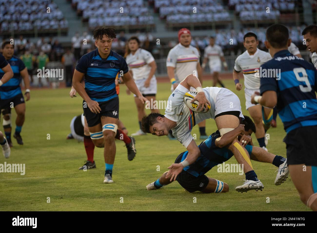 Bangkok, Thailand. 17th Dec, 2022. The Traditional Rugby Match, Win the ...