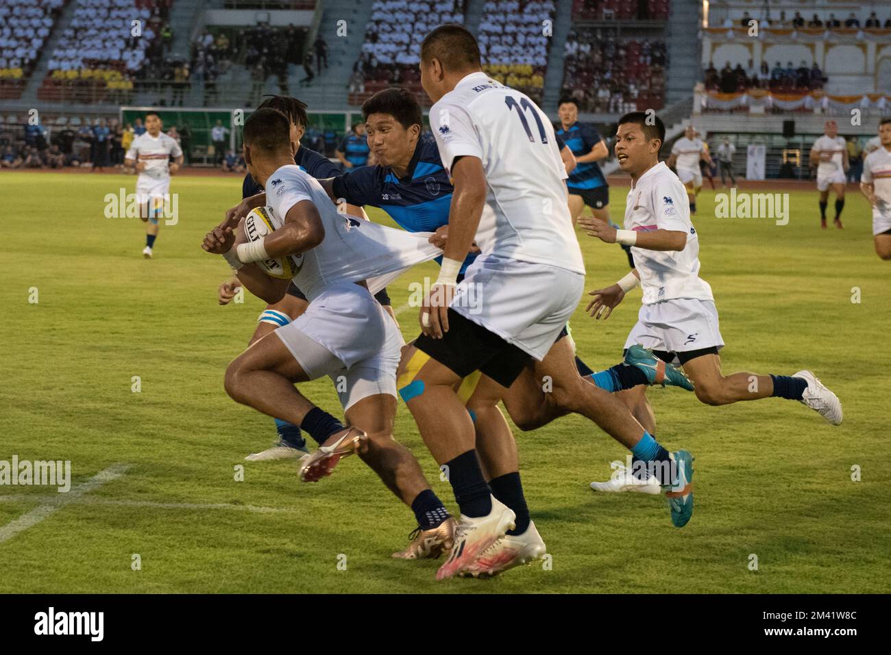 Bangkok, Thailand. 17th Dec, 2022. The Traditional Rugby Match, Win the ...