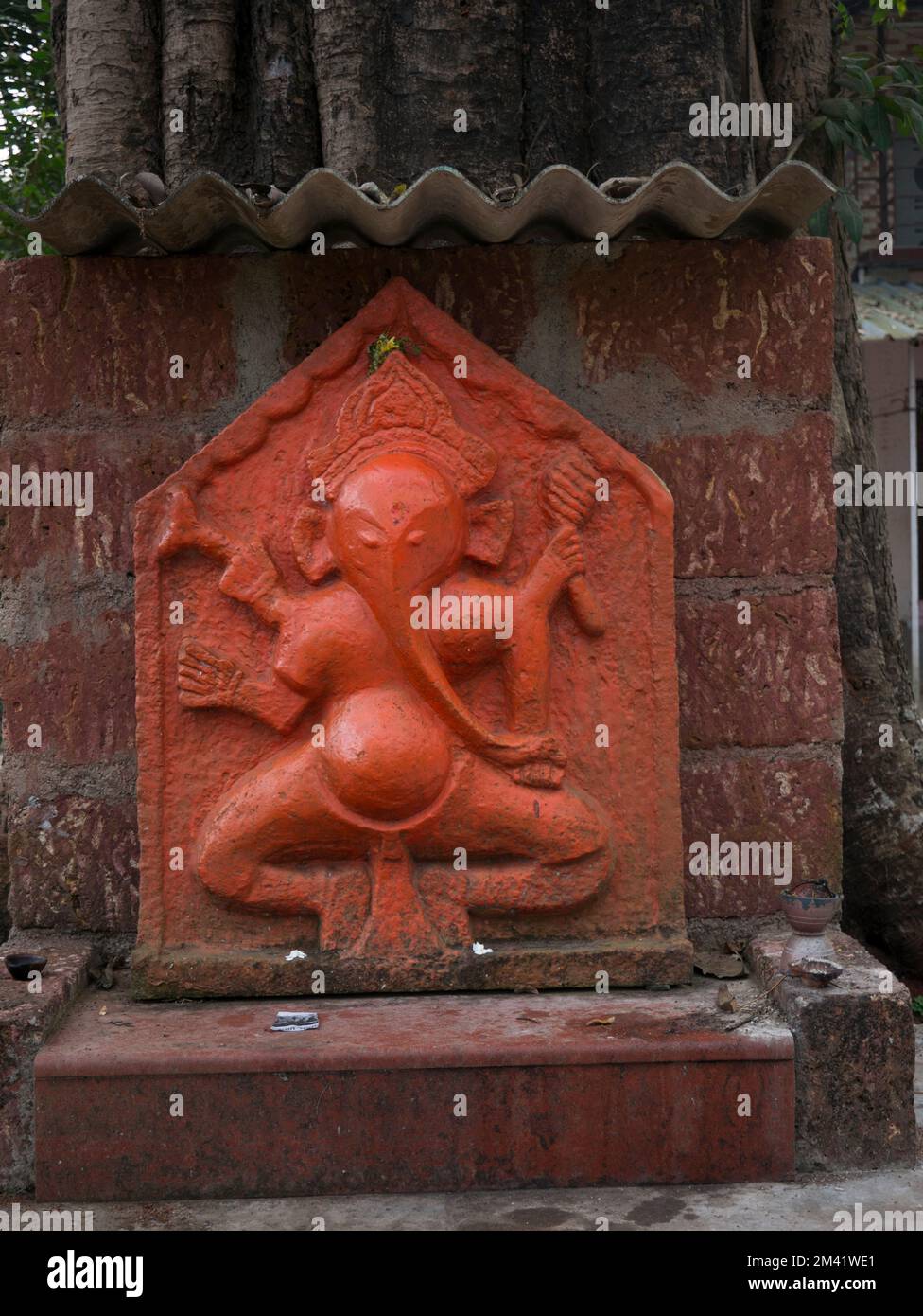 Relief of hindu god hi-res stock photography and images - Alamy
