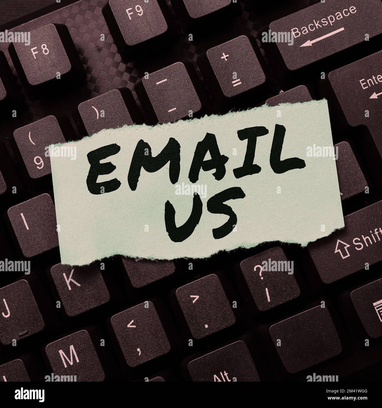 Text caption presenting Email Us. Business overview Sending a ...