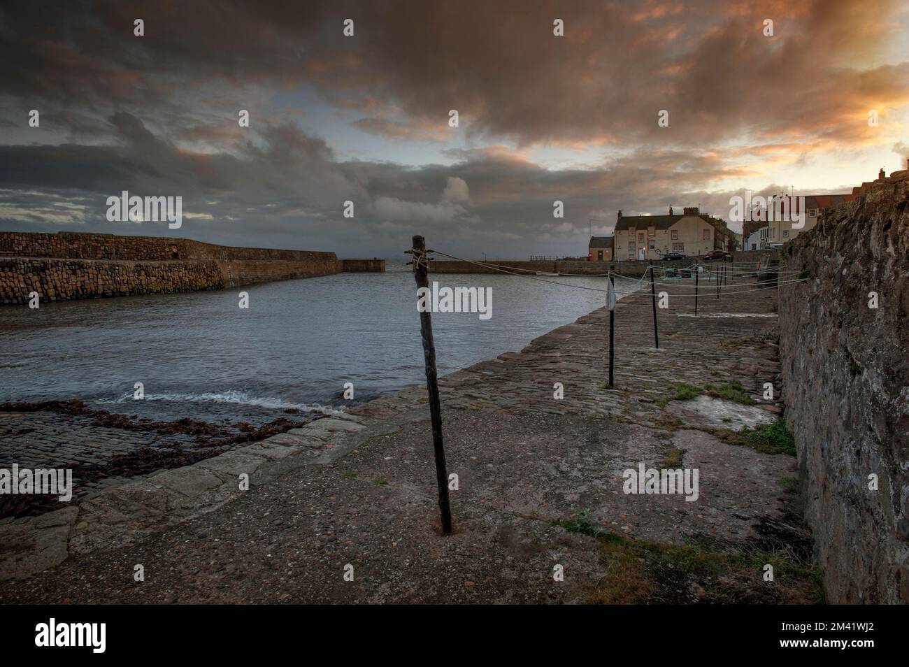 The harbour at Cellardyke, Fife, Scotland Stock Photo - Alamy