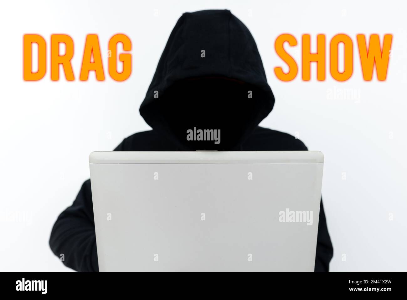 Hand writing sign Drag Show. Word Written on competitive event where ...