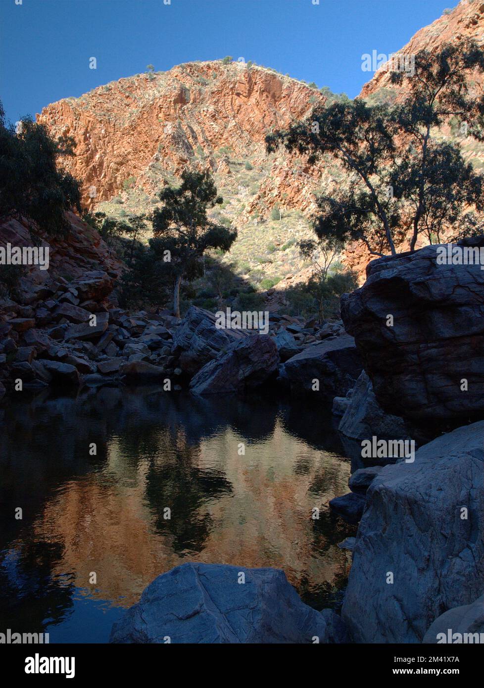 Gorge, West Macdonnell Ranges, Australia Stock Photo - Alamy
