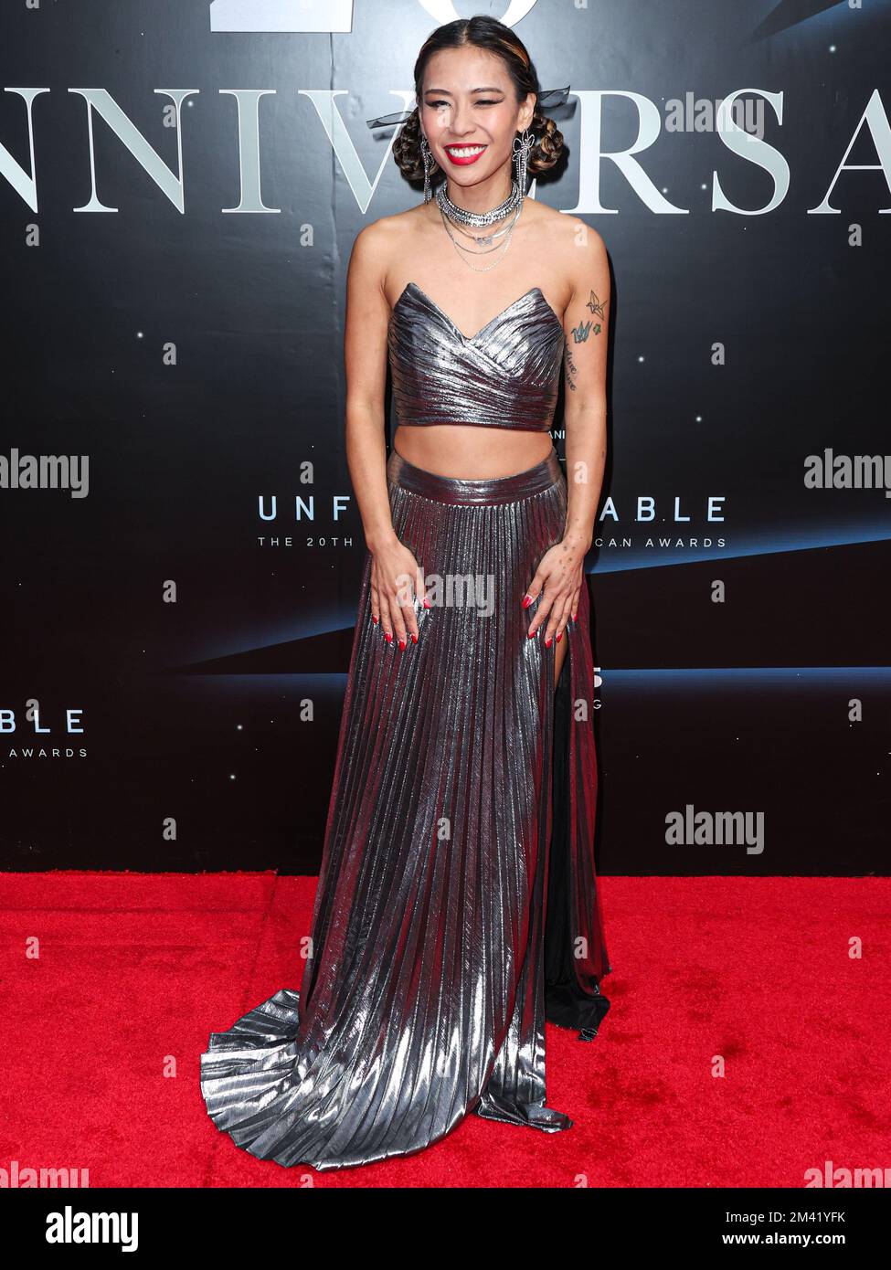 BEVERLY HILLS, LOS ANGELES, CALIFORNIA, USA - DECEMBER 17: Jessica Woo ...