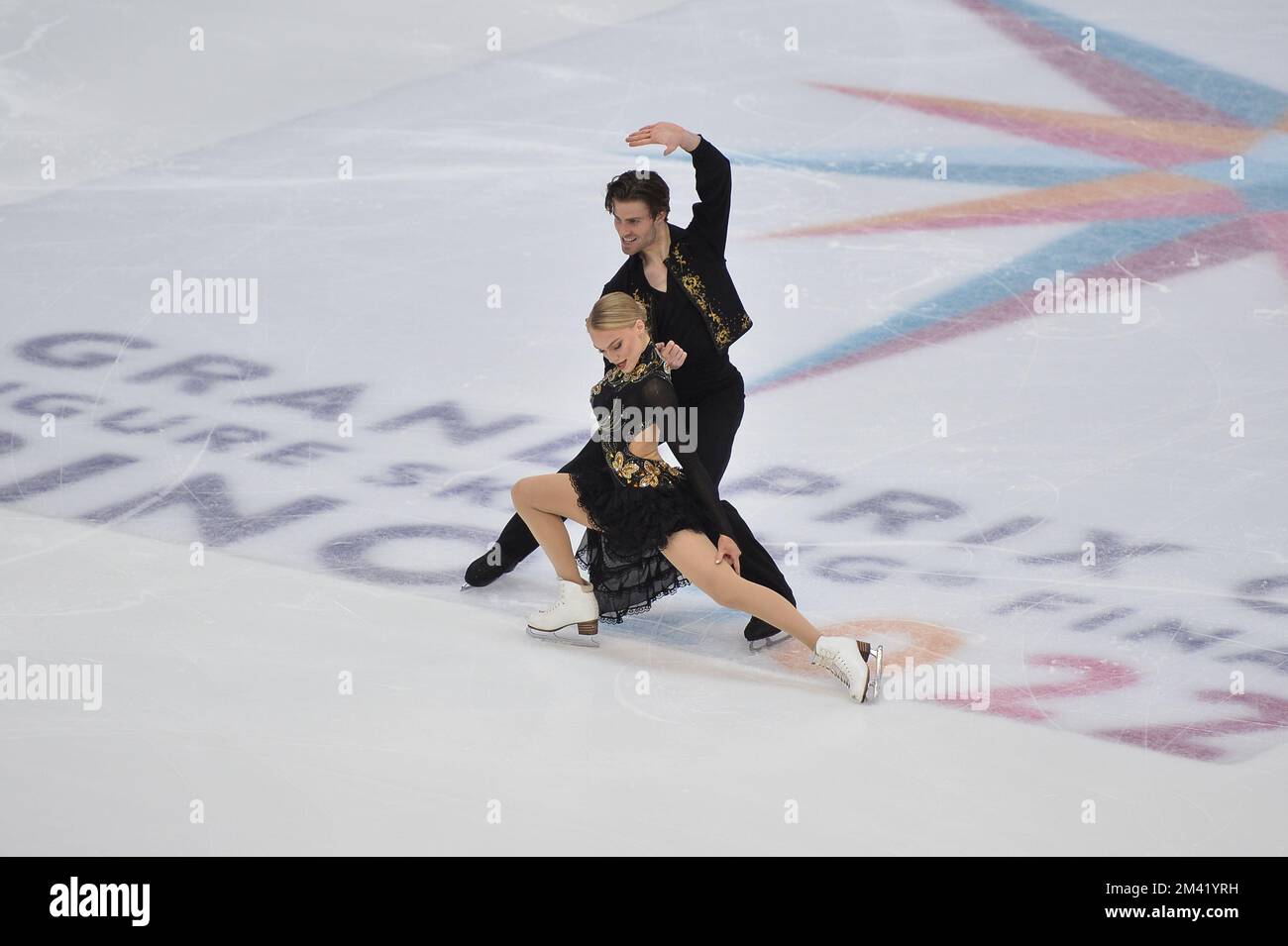Phebe Bekker, James Hernandez during the ISU Grand Prix of Figure ...