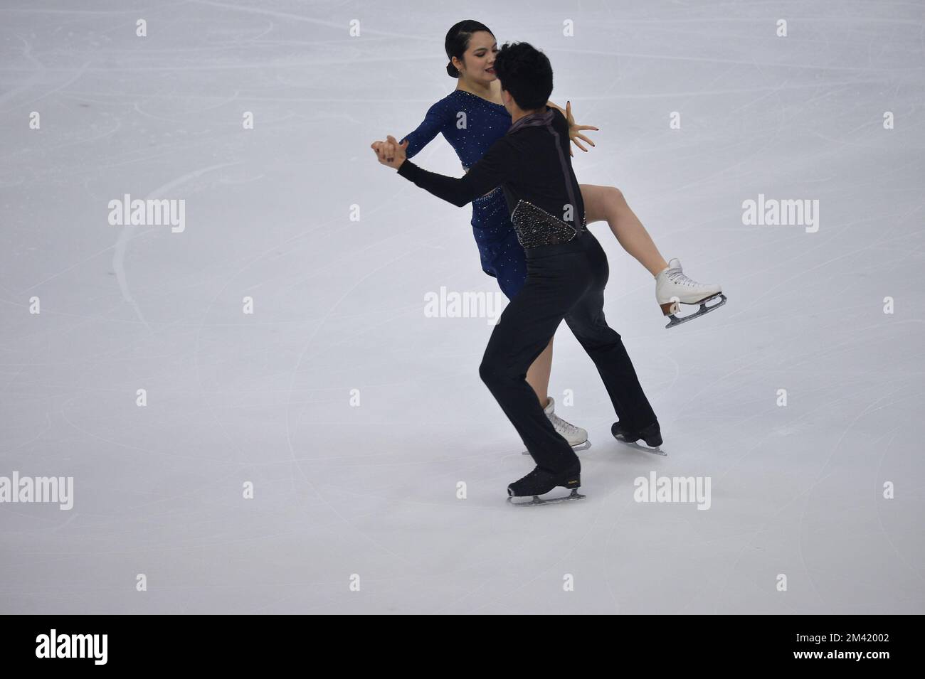 Hannah Lim, Ye Quan during the ISU Grand Prix of Figure Skating Final ...