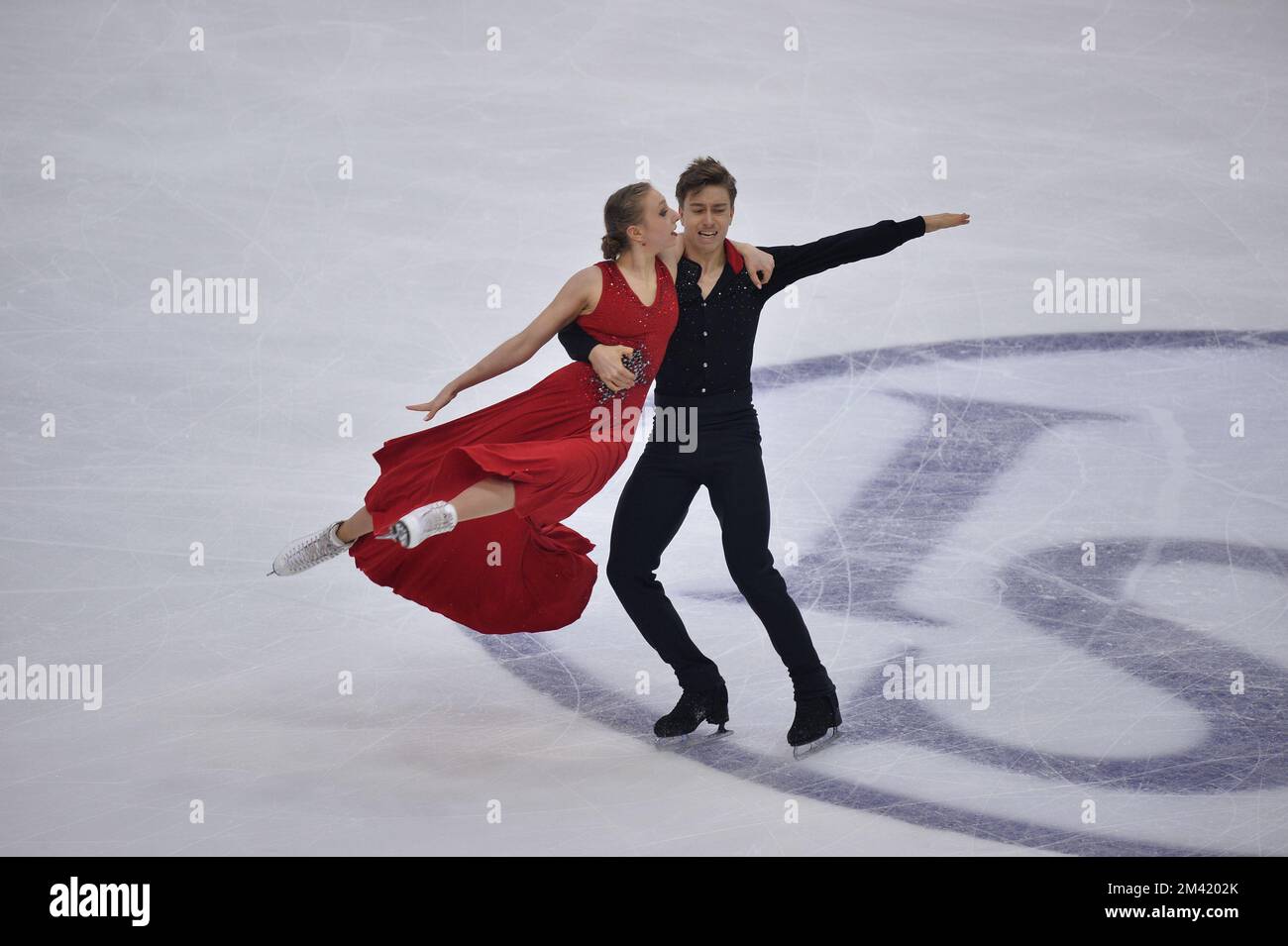 Katerina Mrazkova, Daniel Mrazek during the ISU Grand Prix of Figure ...