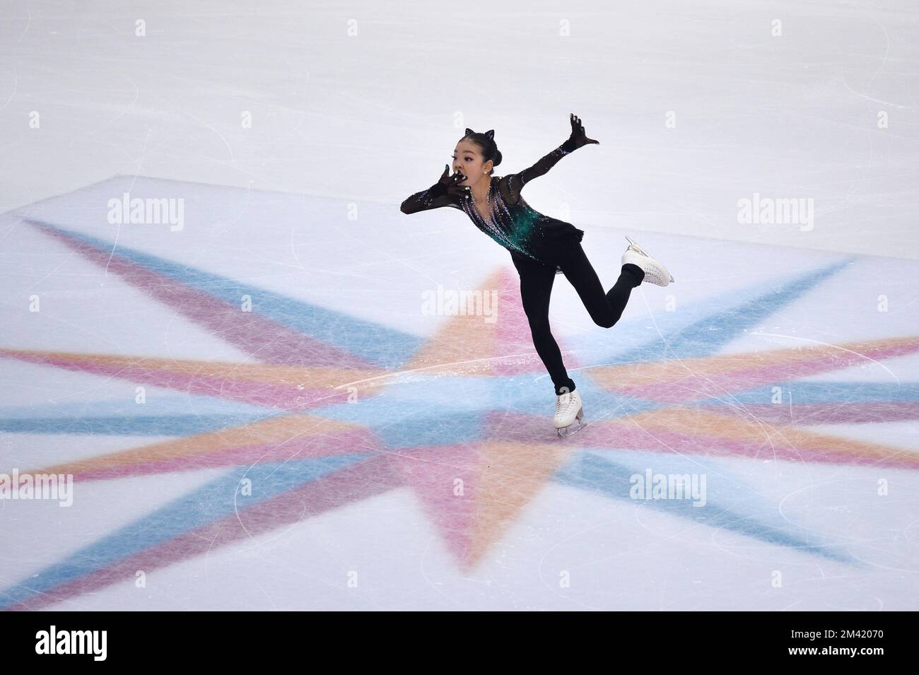 Minsol Kwon during the ISU Grand Prix of Figure Skating Final 2022 at ...