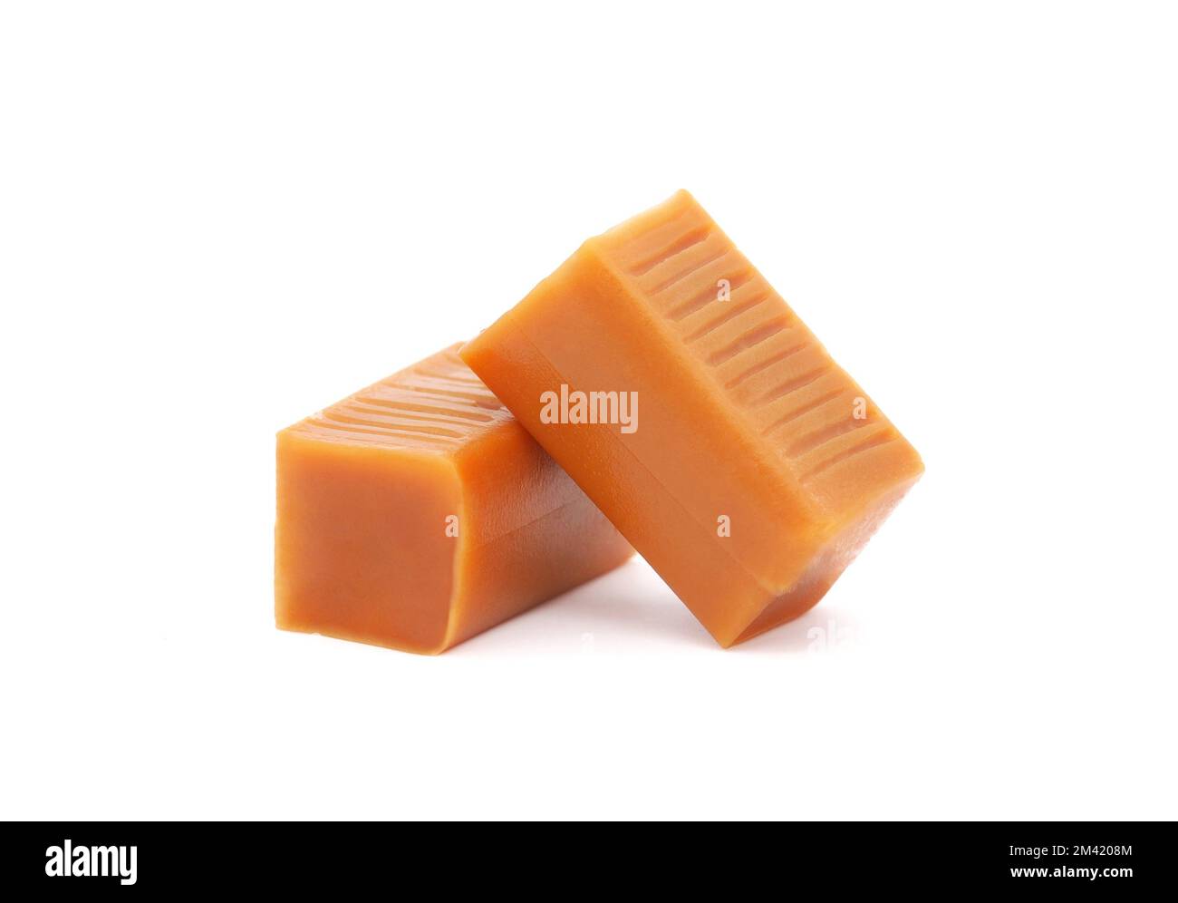 Soft cream candies isolated on white Stock Photo - Alamy