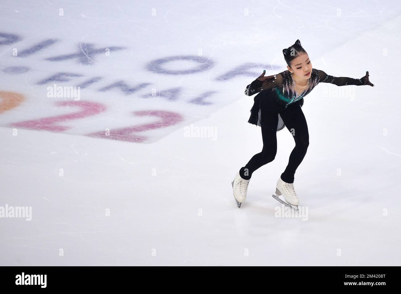 Minsol Kwon during the ISU Grand Prix of Figure Skating Final 2022 at ...