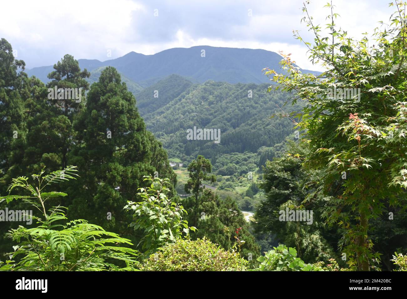 Yamagata mountain temple hi-res stock photography and images - Alamy