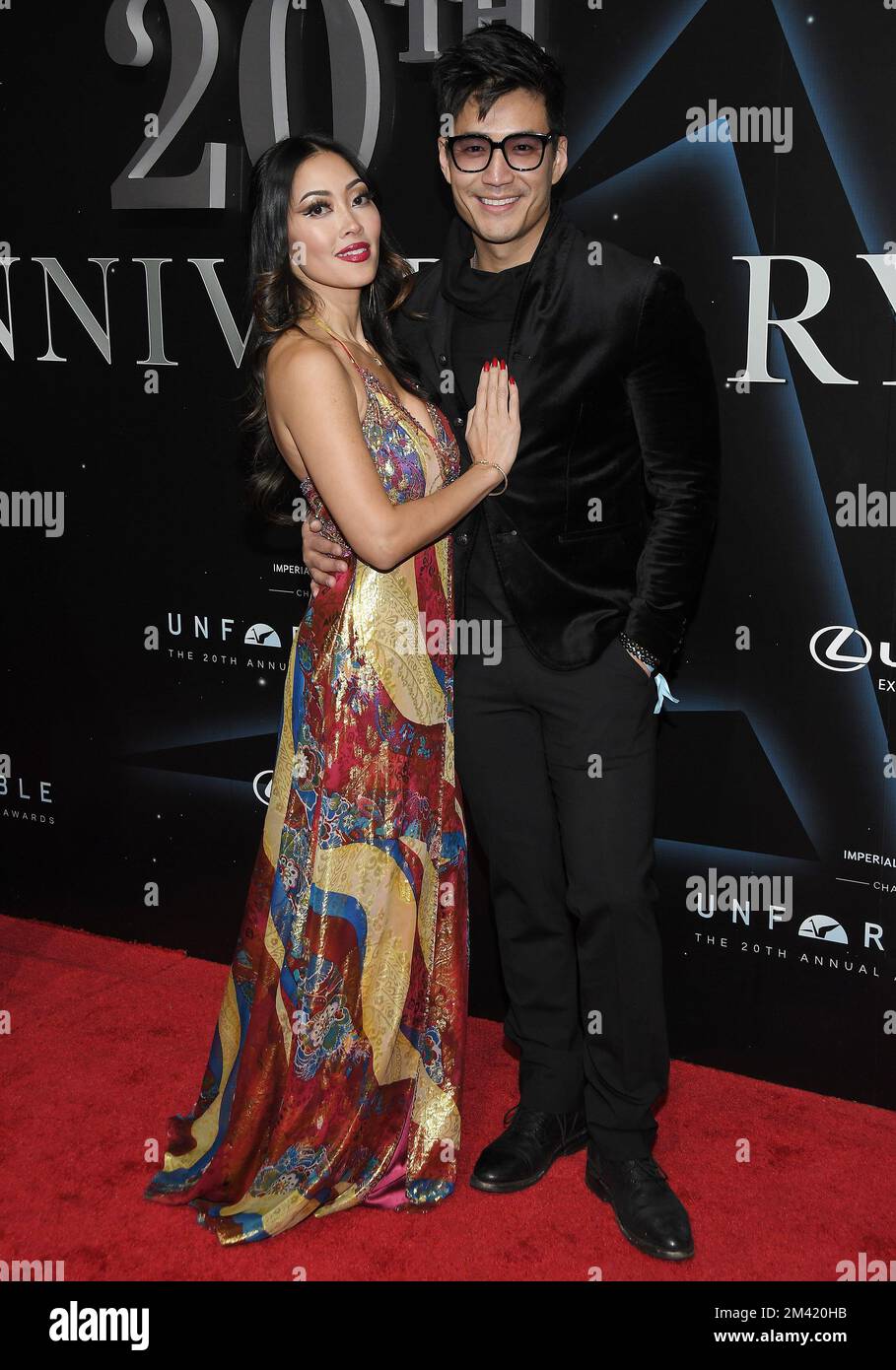 (L-R) Devon Diep and Kevin Kreider at the 20th Annual Asian American ...