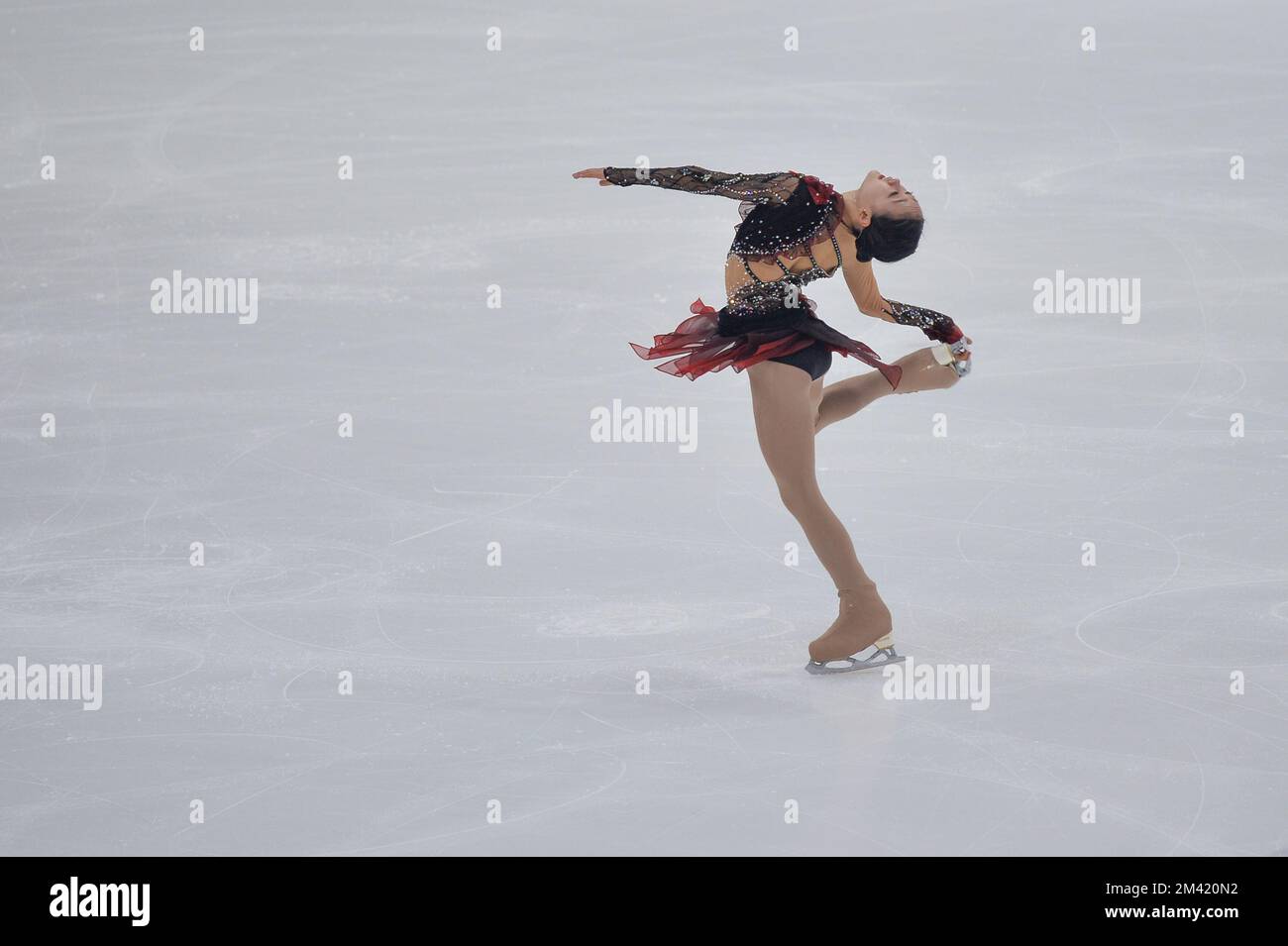 Chaeyeon Kim during the ISU Grand Prix of Figure Skating Final 2022 at ...