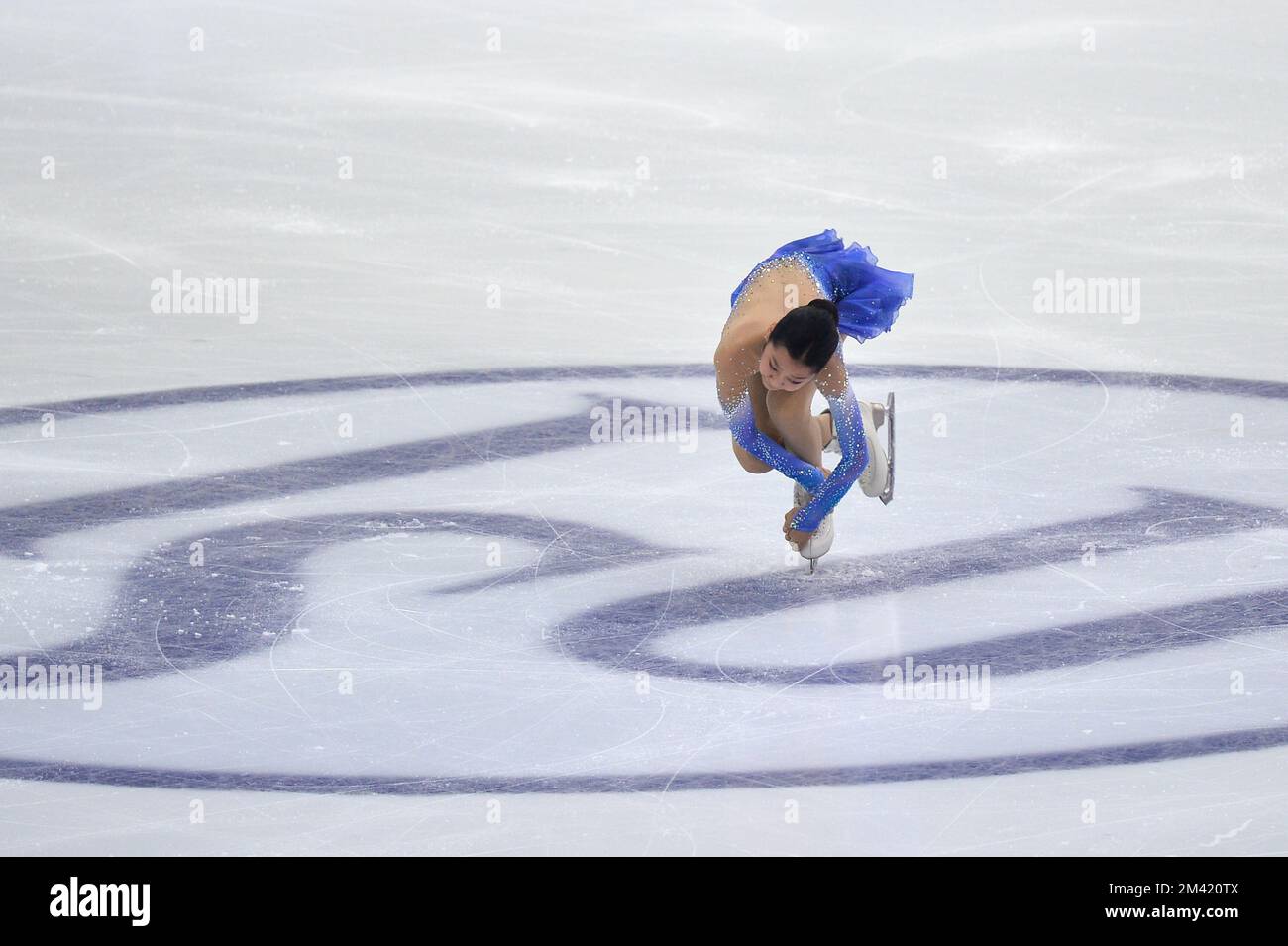 Jia Shin during the ISU Grand Prix of Figure Skating Final 2022 at ...
