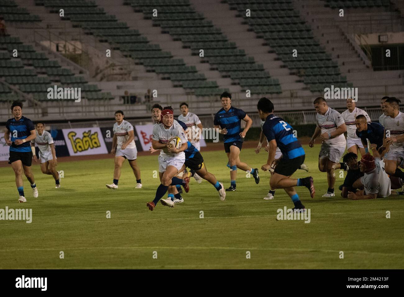 Bangkok, Thailand. 17th Dec, 2022. The Traditional Rugby Match, Win the ...