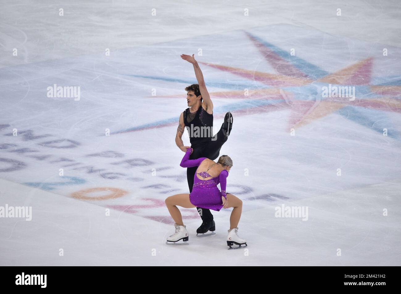 Piper Gilles, Paul Poirier during the ISU Grand Prix of Figure Skating ...