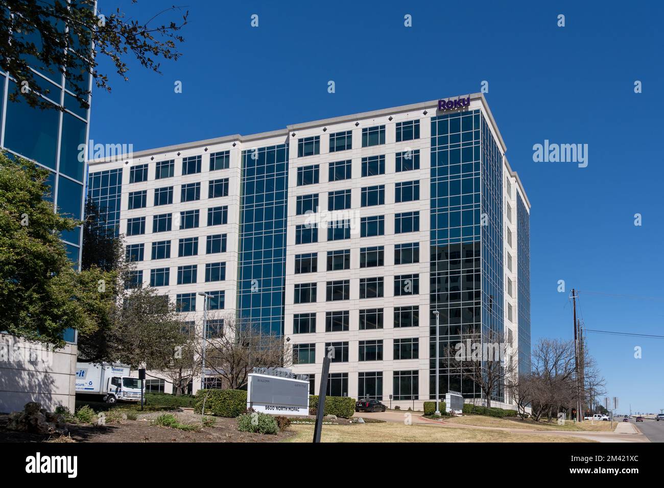 Austin, Texas, USA - March 18, 2022: Roku office building in Austin ...