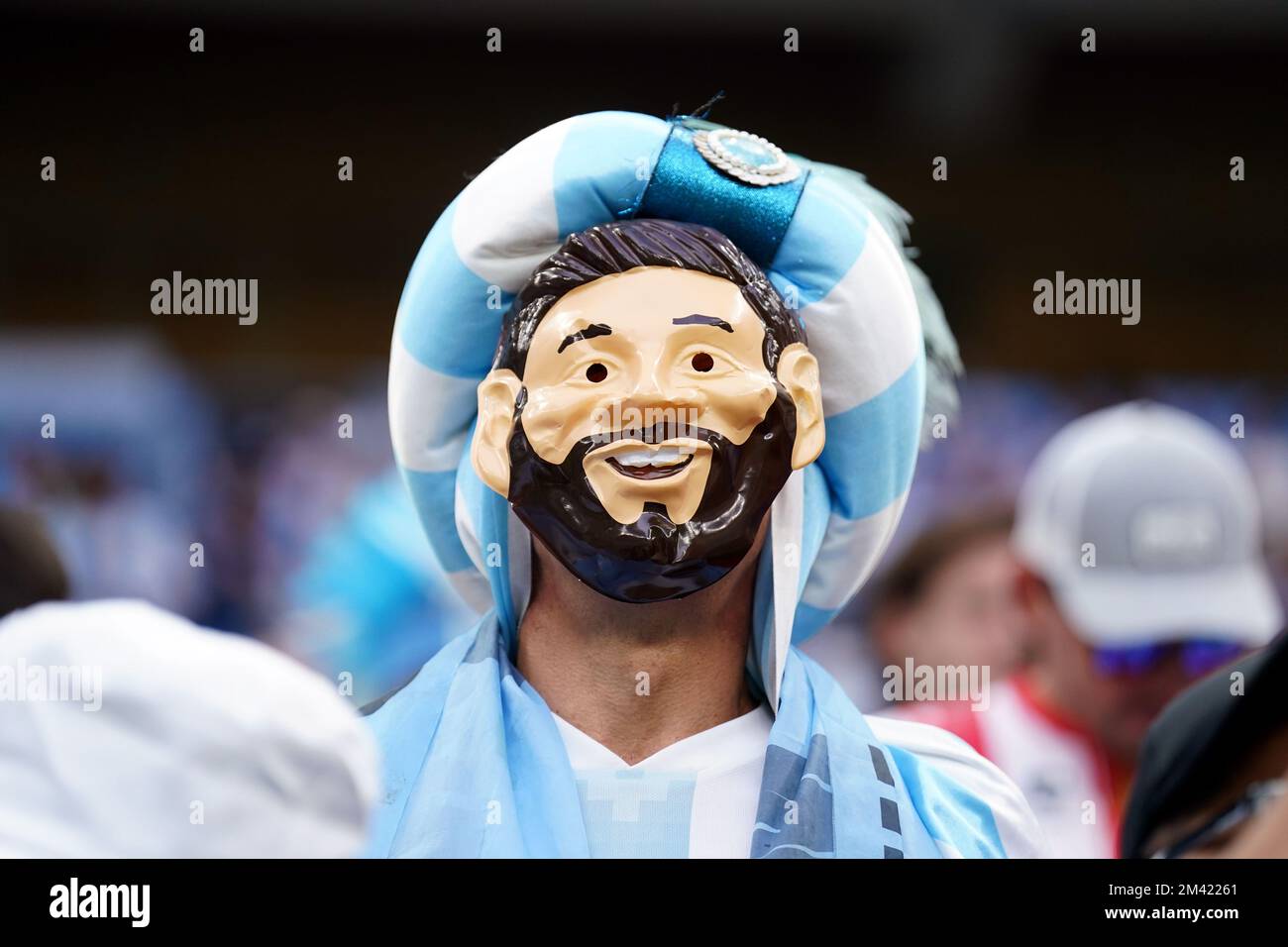 Lionel messi mask hi-res stock photography and images - Alamy