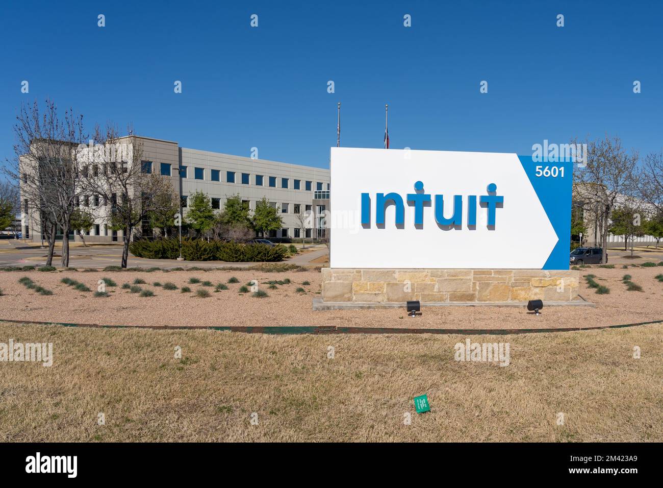 Plano, Texas, USA - March 19, 2022: Intuit office building in Plano ...