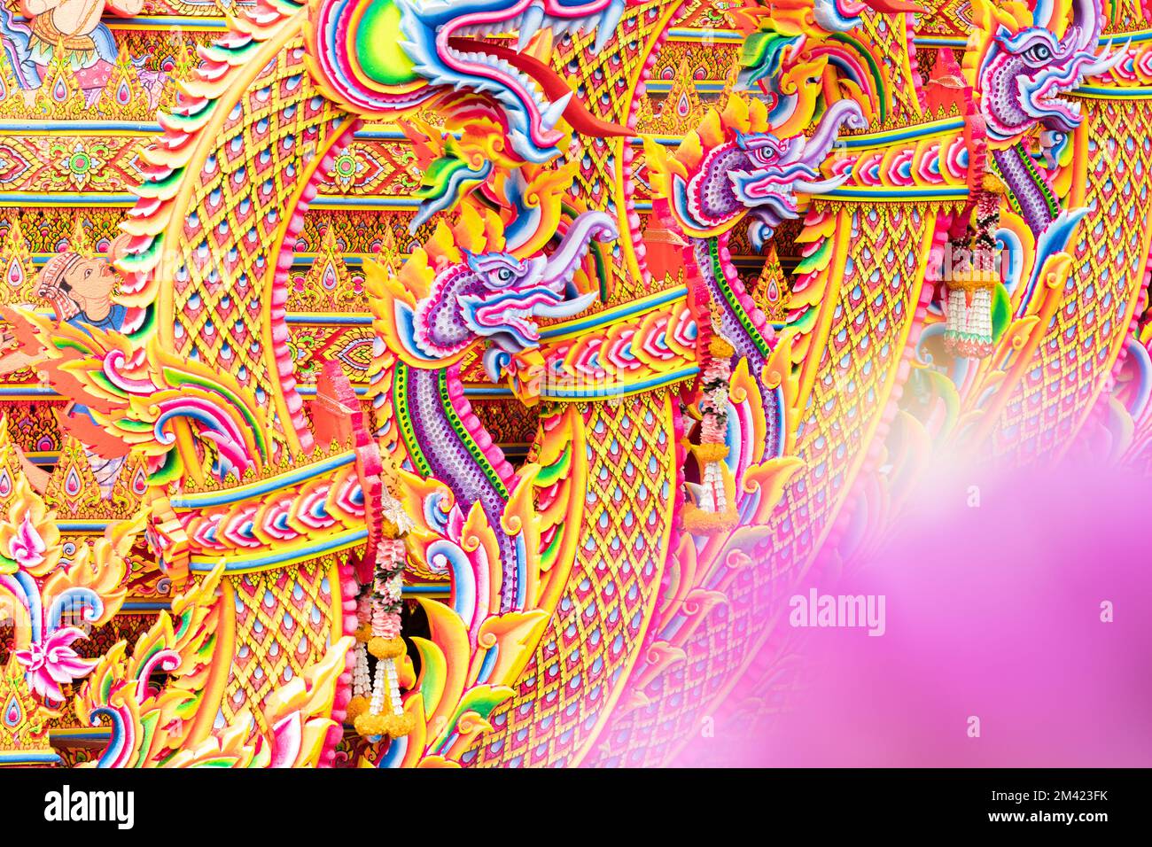 The Annual Orange parade festival or Chak Phra Festival which took ...