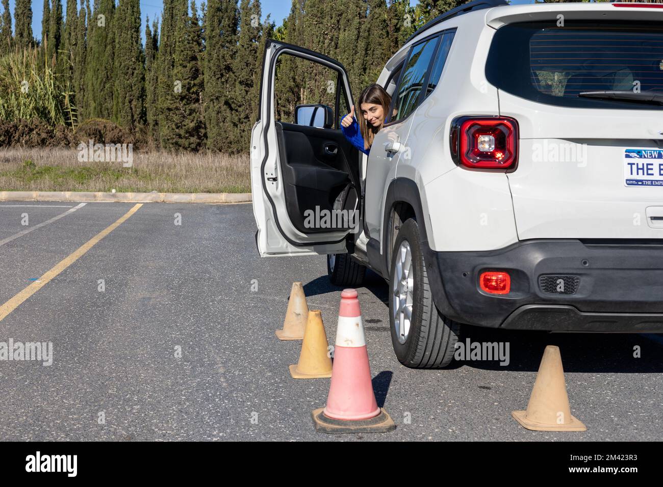 Driving to school hi-res stock photography and images - Alamy