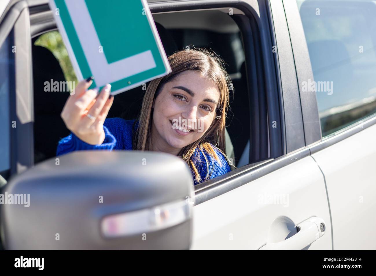 Car learner driver hi-res stock photography and images - Alamy