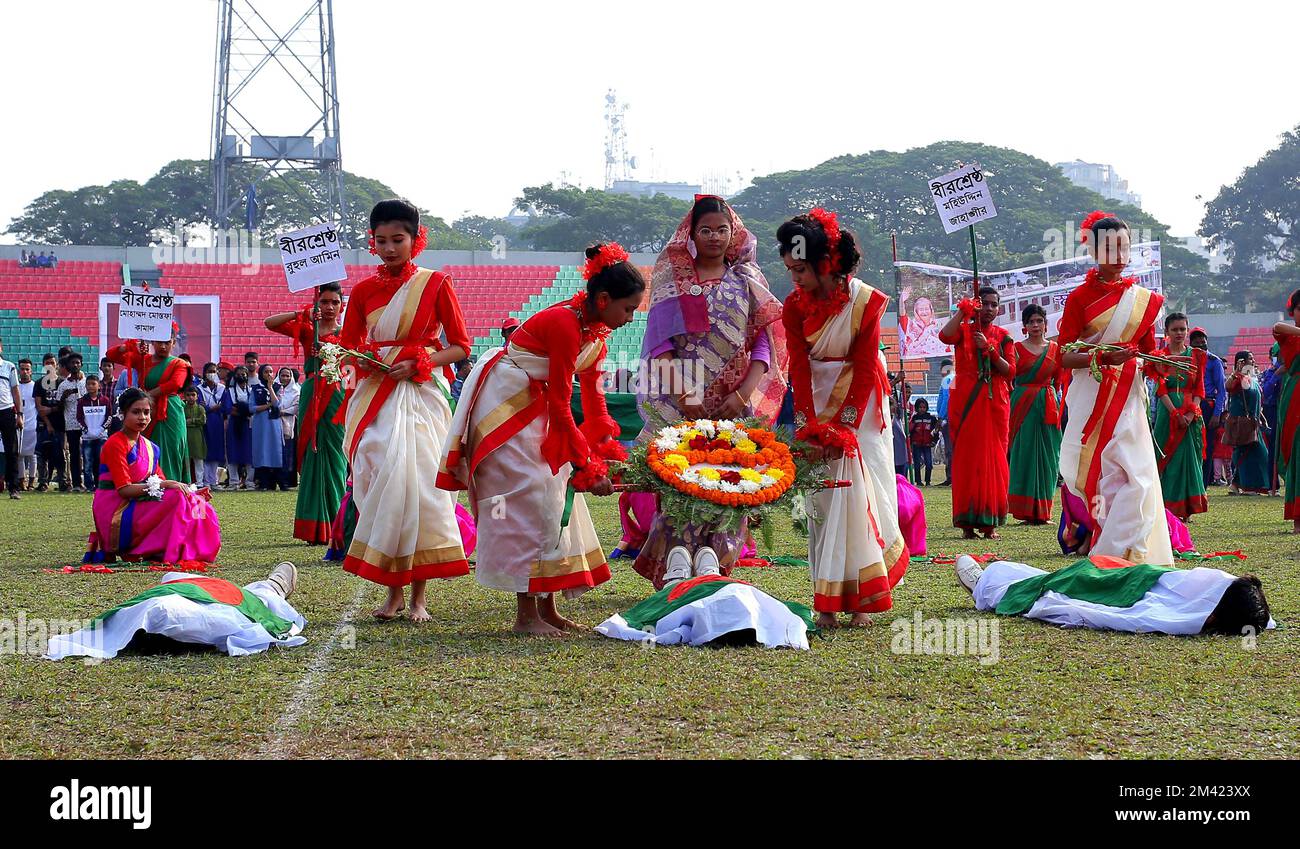 Victory Day celebration in Bangladesh. Sylhet, Bangladesh on 16 ...