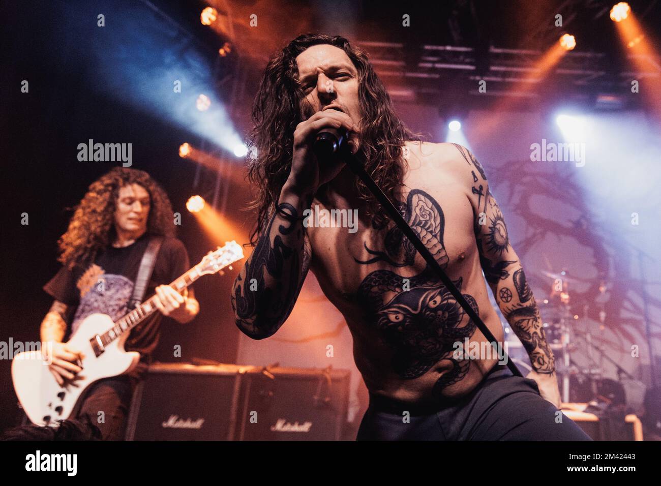 Roskilde, Denmark. 02nd, December 2022. The Danish death metal band ...
