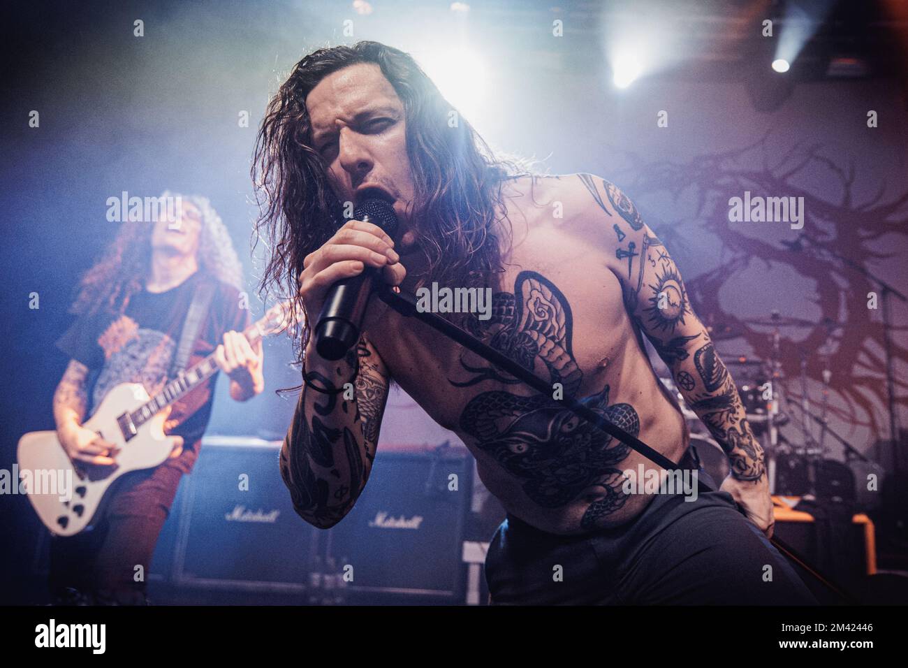 Roskilde, Denmark. 02nd, December 2022. The Danish death metal band ...