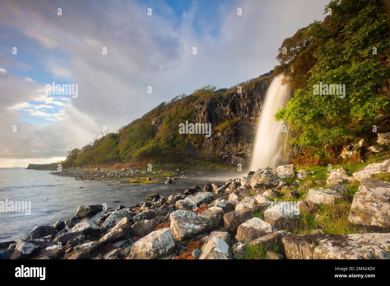 Eas Fors Waterfall, Isle of Mull, Scotland Stock Photo - Alamy