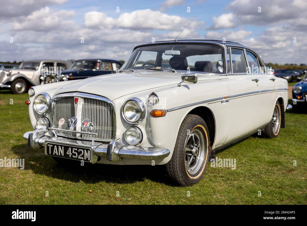 1973 Rover P5B ‘TAN 452M’ on display at the October Scramble held at ...