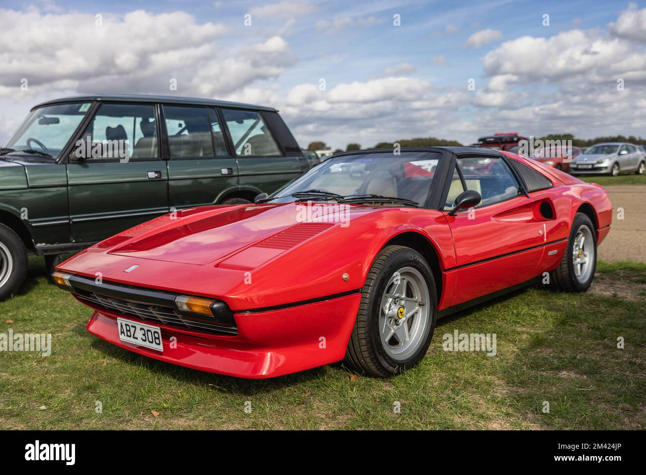 1978 Ferrari 308 GTS ‘ABZ 308’ on display at the October Scramble held ...