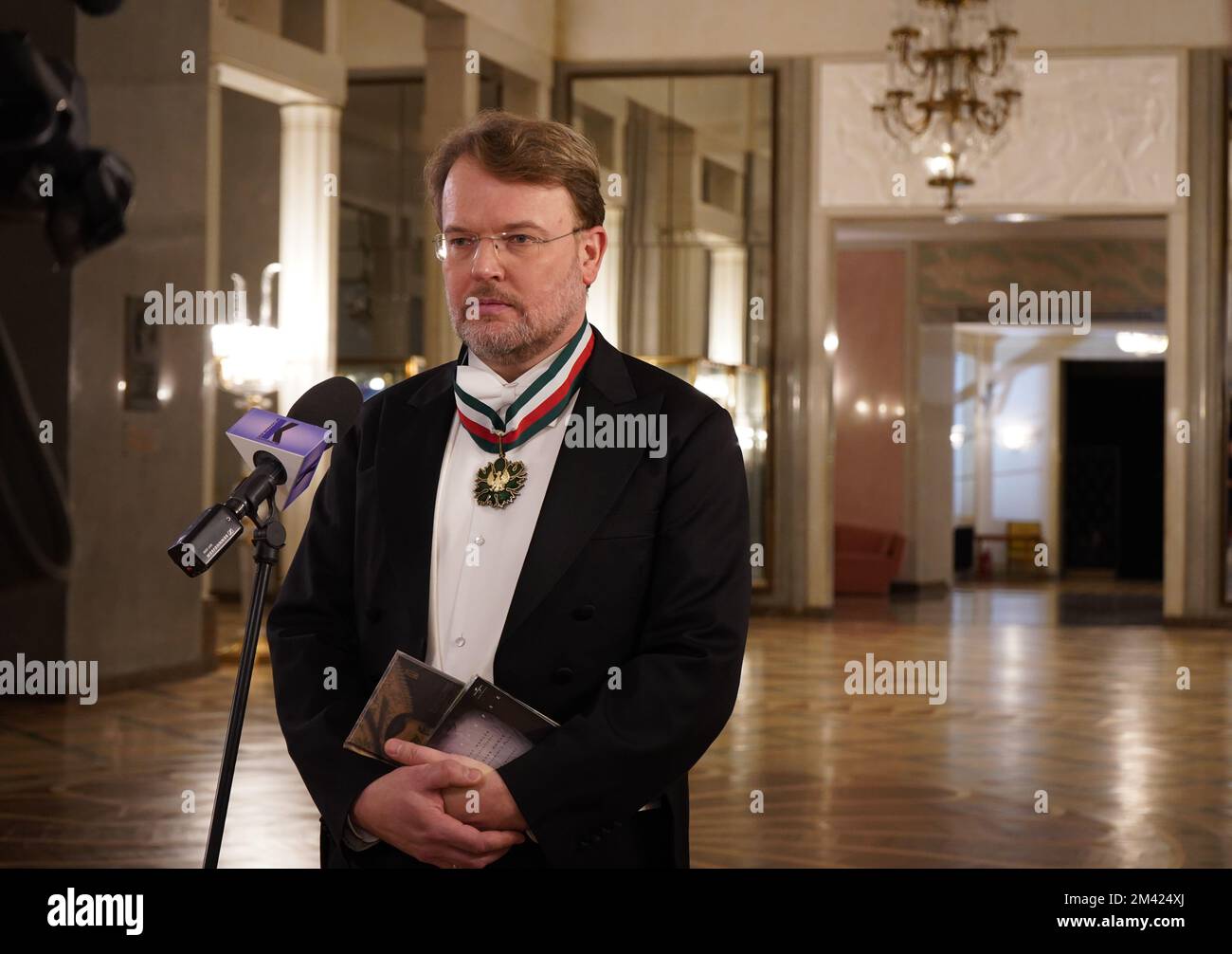 Tomasz Konieczny, Polish bass-baritone awarded by gold medal for Merit ...