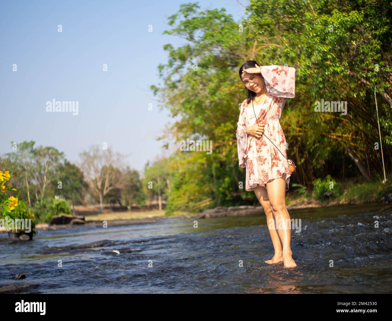 Wearing thong hi-res stock photography and images - Alamy