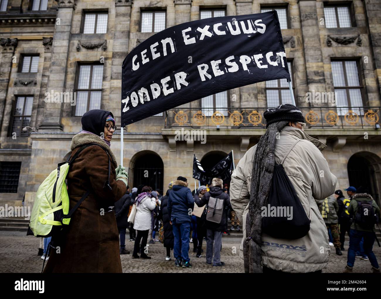 AMSTERDAM - Descendants of enslaved people and sympathizers are holding ...