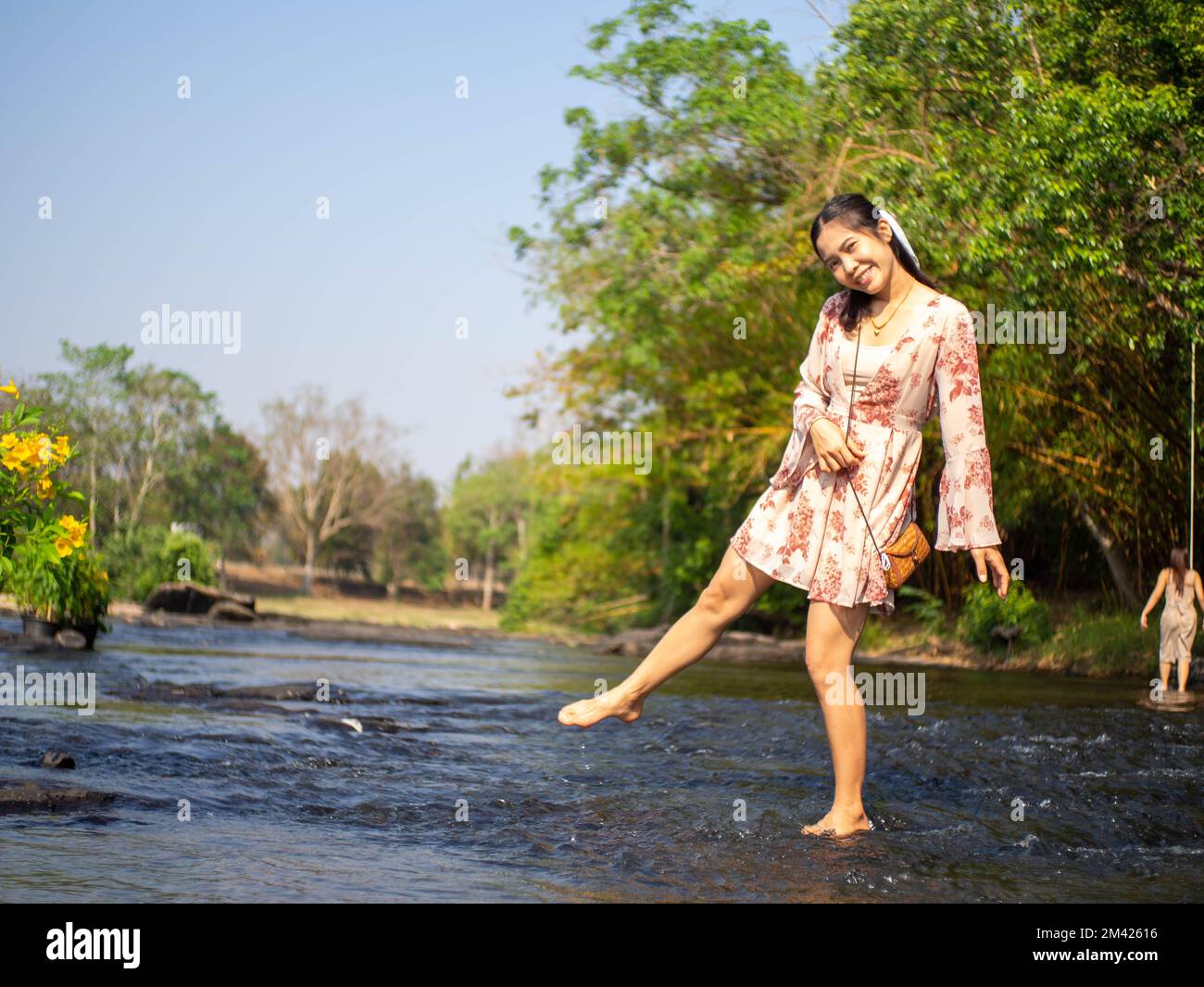 Woman wearing thong hi-res stock photography and images - Alamy