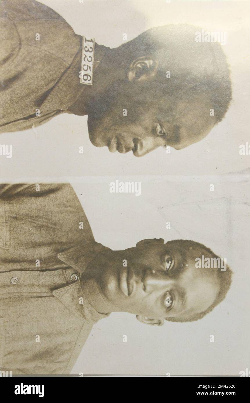 Photograph of Samuel O. Riddle. This item is the prison photograph ...