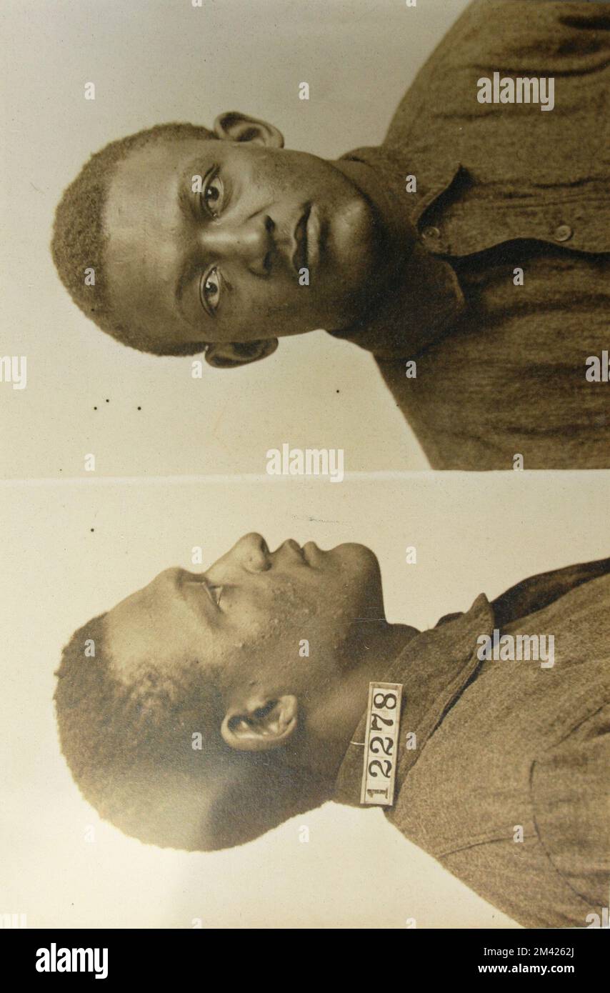 Photograph of Joseph Williams, Jr.. This item is the prison photograph ...