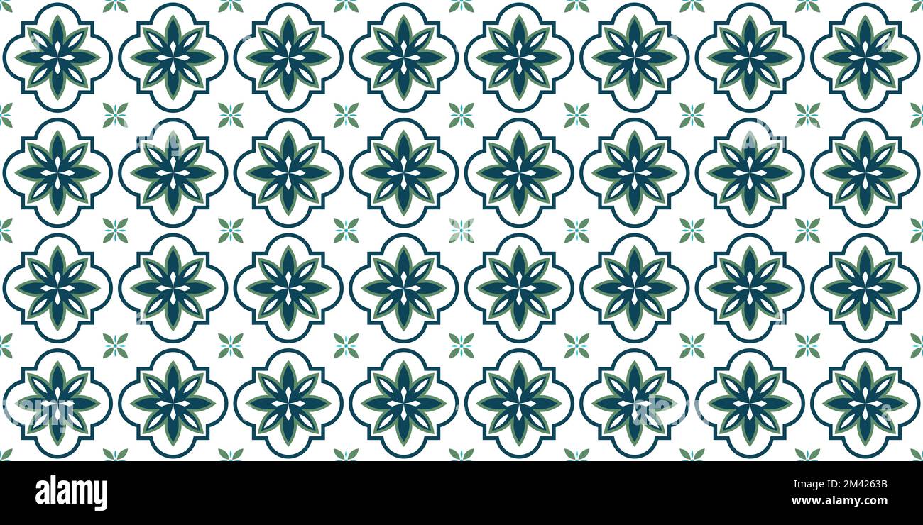Ceramic tiled pattern. Floral seamless pattern for tile design ...